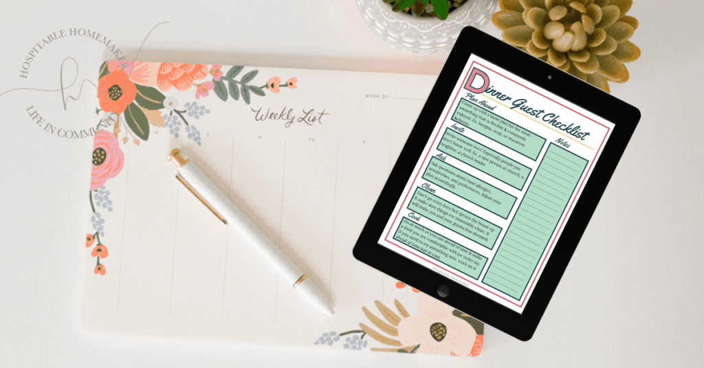 The Ultimate Dinner Guest Checklist: A Practical Guide to Hosting Dinner