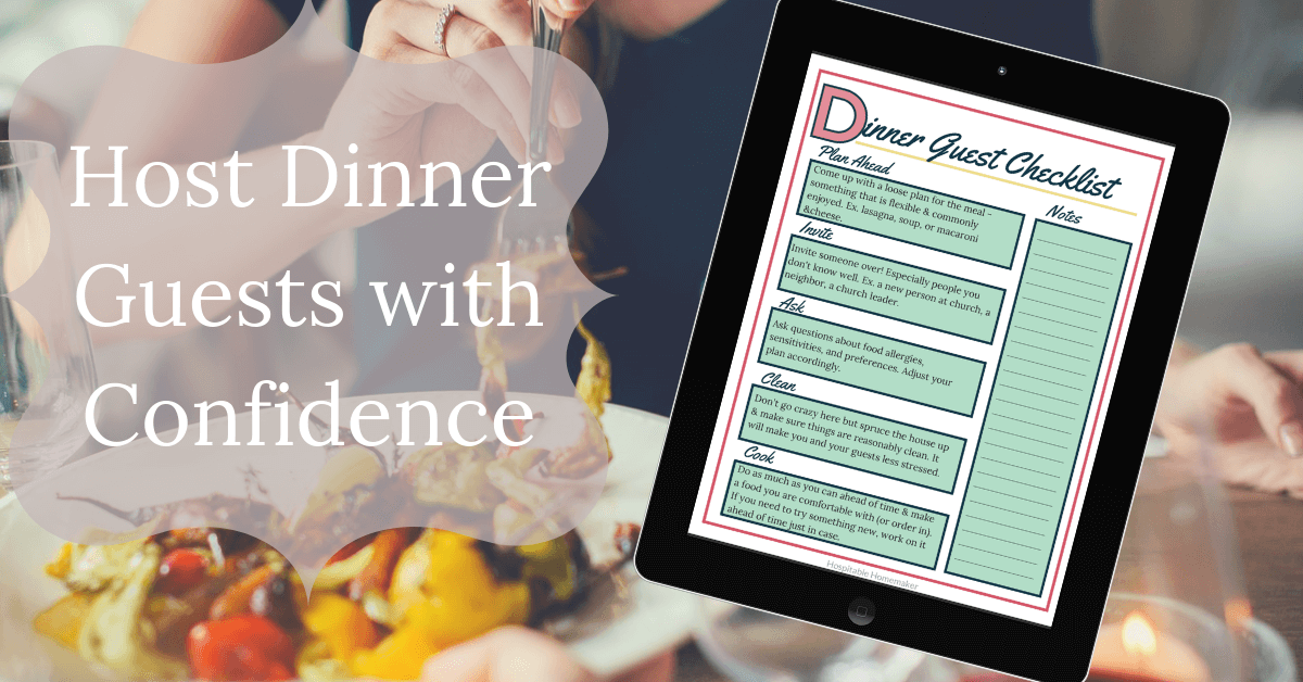The Ultimate Dinner Guest Checklist: A Practical Guide to Hosting Dinner