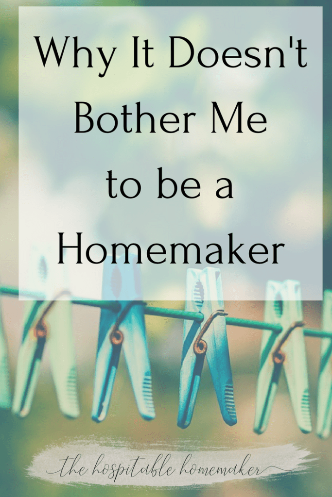 What is a Homemaker Anyway?! ~ Hospitable Homemaker