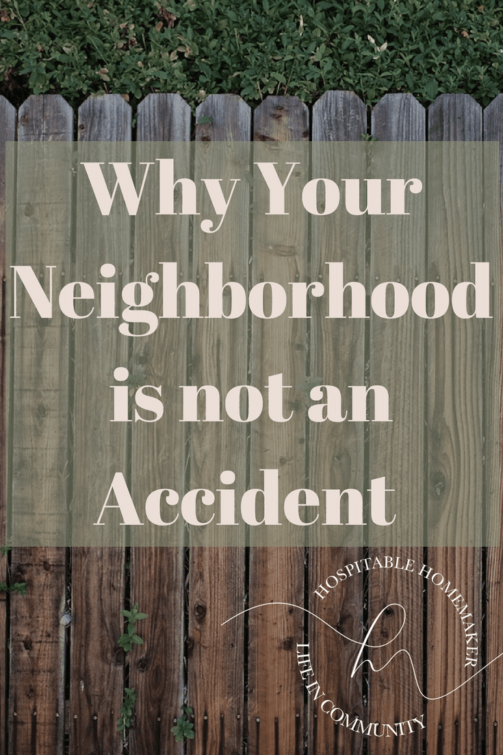 Reaching Out to Your Neighborhood: Why You Need to Relate to Neighbors