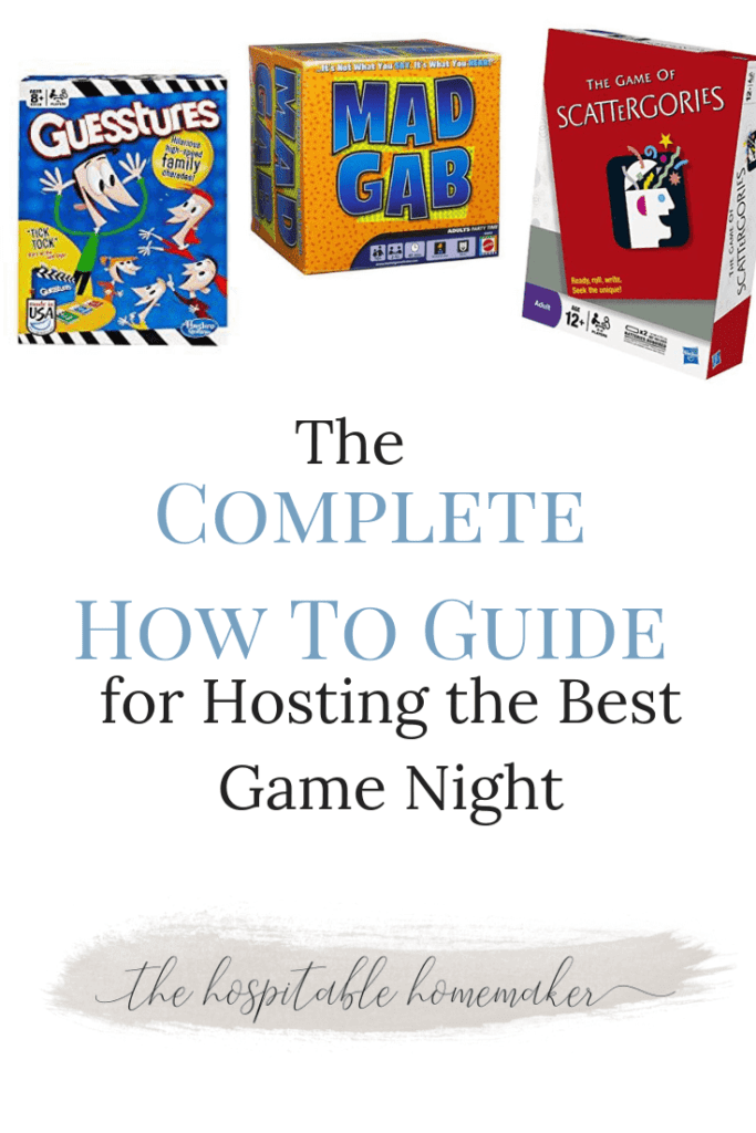 Complete How to Guide for Planning an Awesome Game Night
