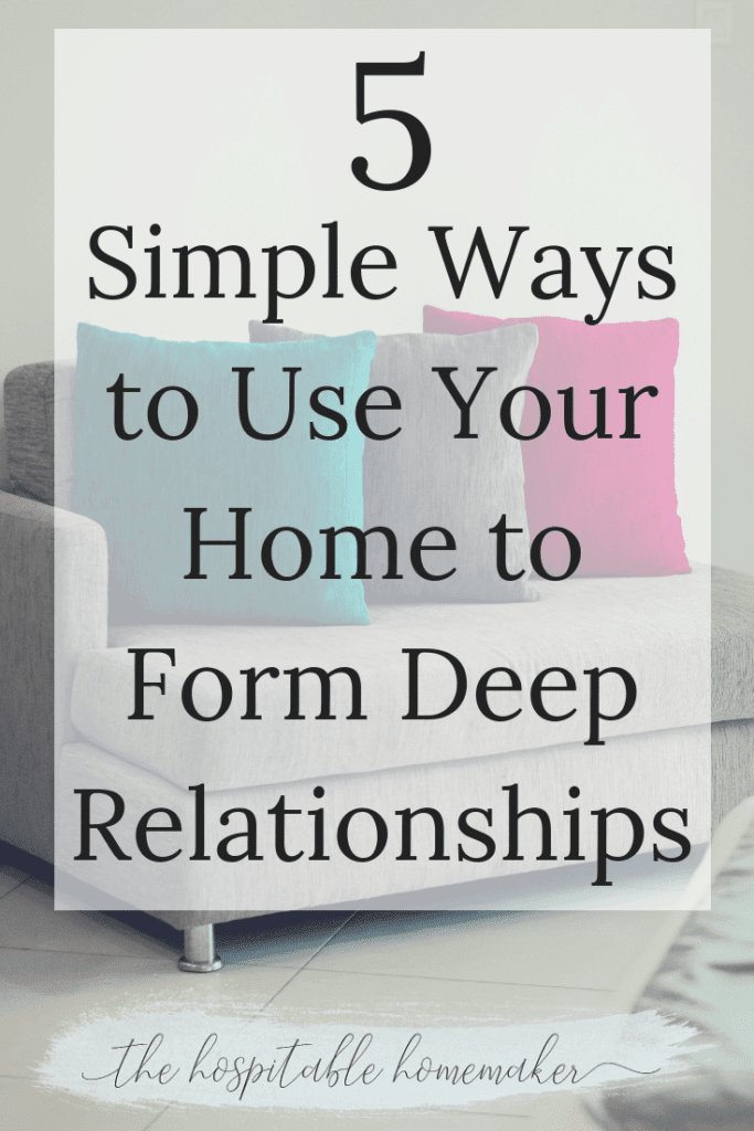 Form Deep Relationships and Start Bible Conversations at Home