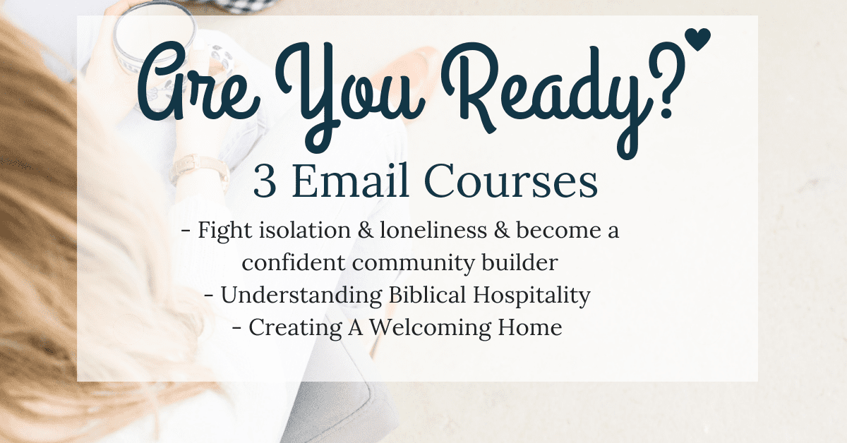 Email Challenges - Hospitable Homemaker