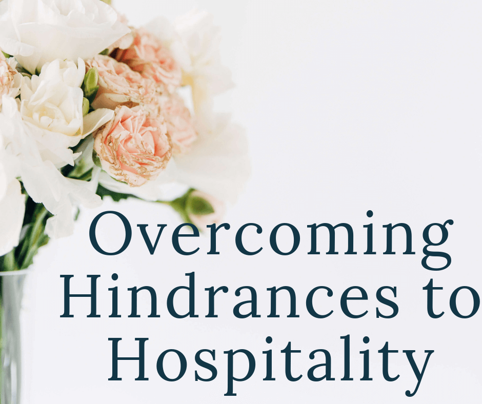 Christian Hospitality Motivation - Hospitable Homemaker